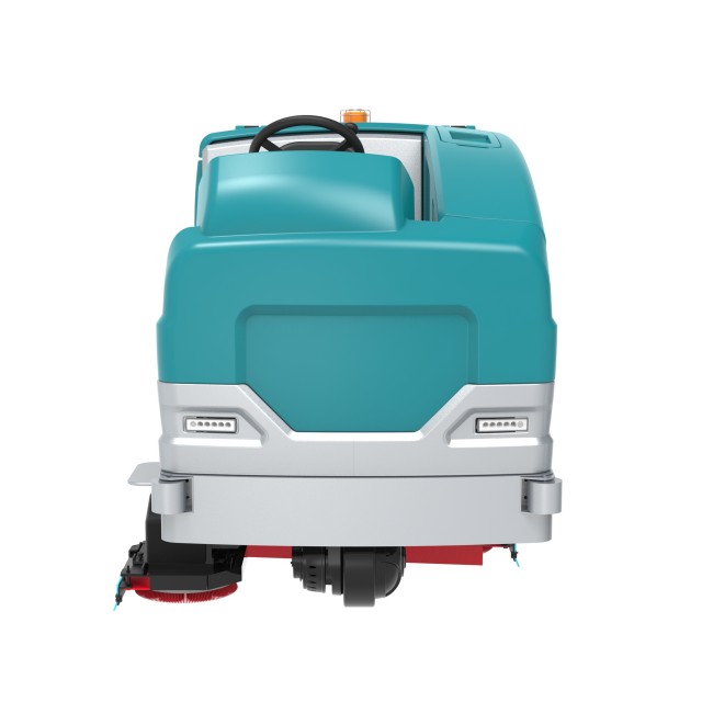 X20C Industrial Floor Scrubber with Scrubbing And Sweeping Two Function ...